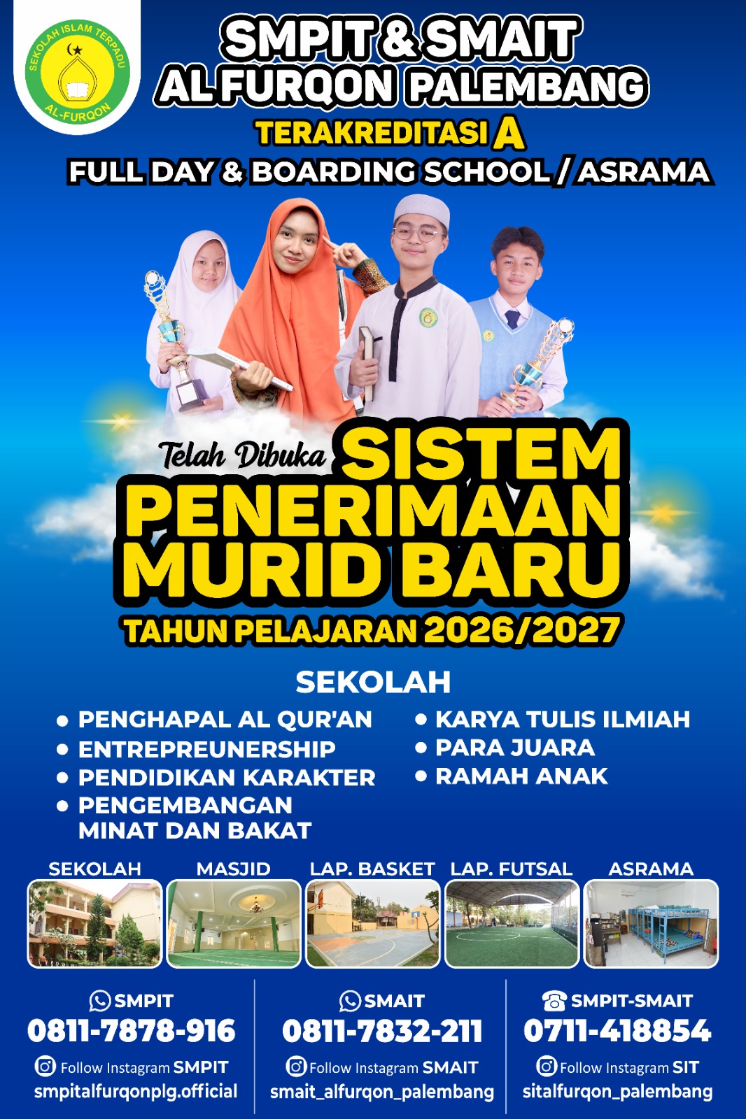 Telah Dibuka! Penerimaan Murid Baru Tahun Pelajaran 2026/2027 SMPIT ...